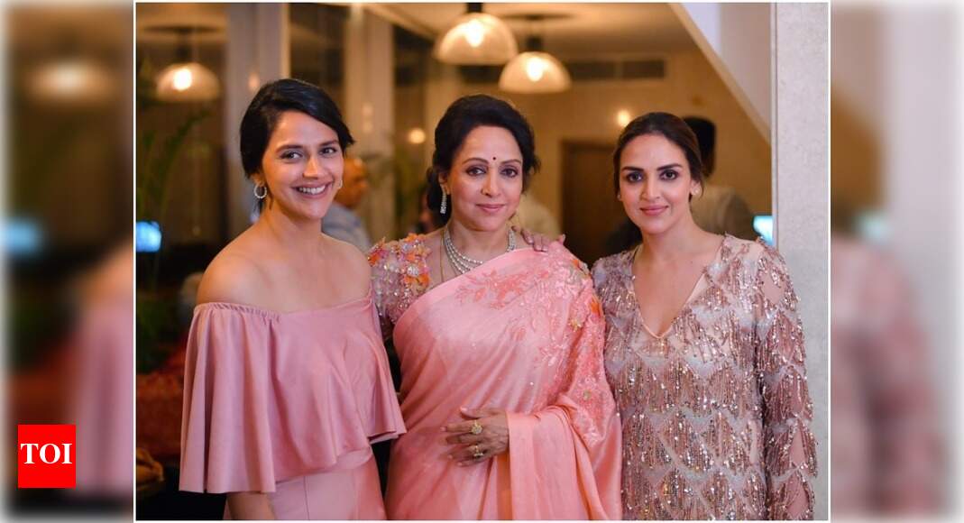 Exclusive: Hema Malini teams up with daughters Esha and Ahana for the ...