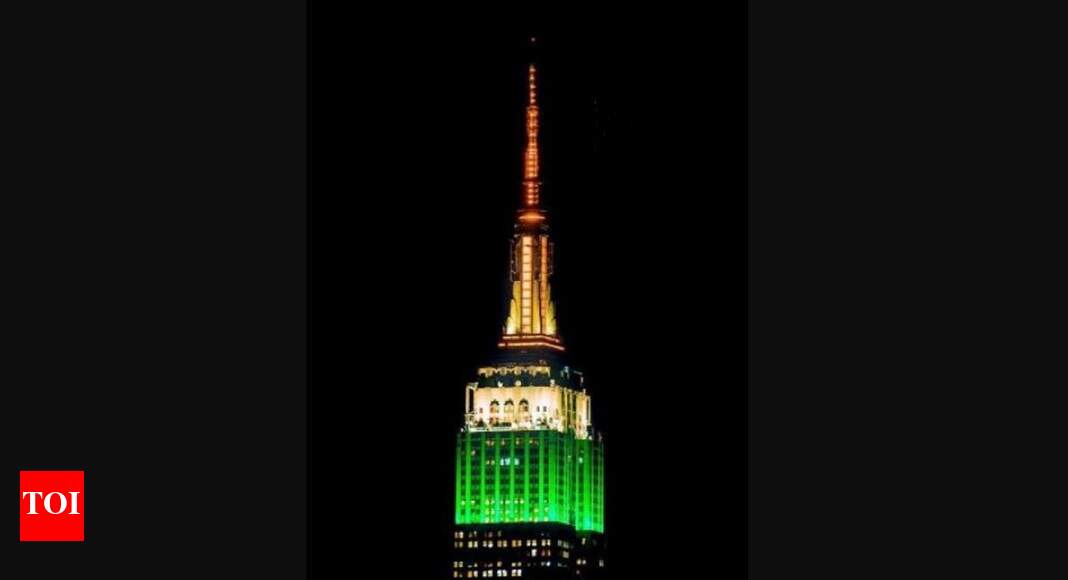 On India's 74th Independence Day, Empire State Building in New York ...