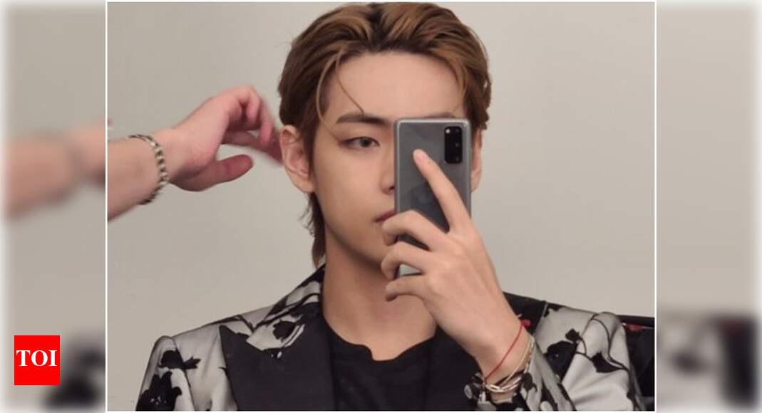 BTS member V shows off his new hairstyle on social media, shares a ...