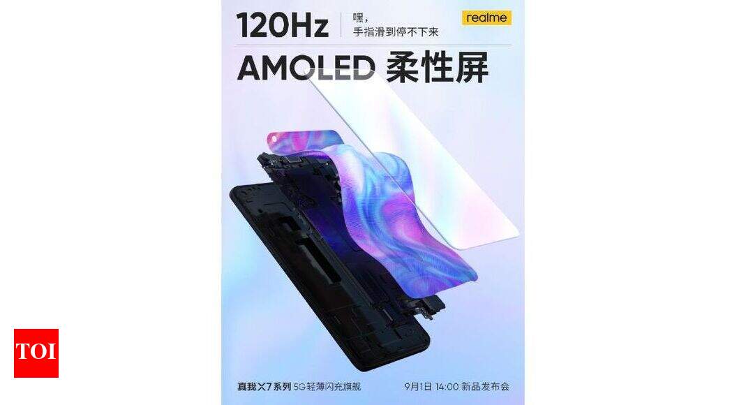Realme X7, Realme X7 Pro with 120Hz refresh rate AMOLED display to ...