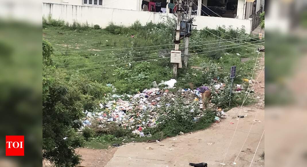 Garbage mess - Times of India