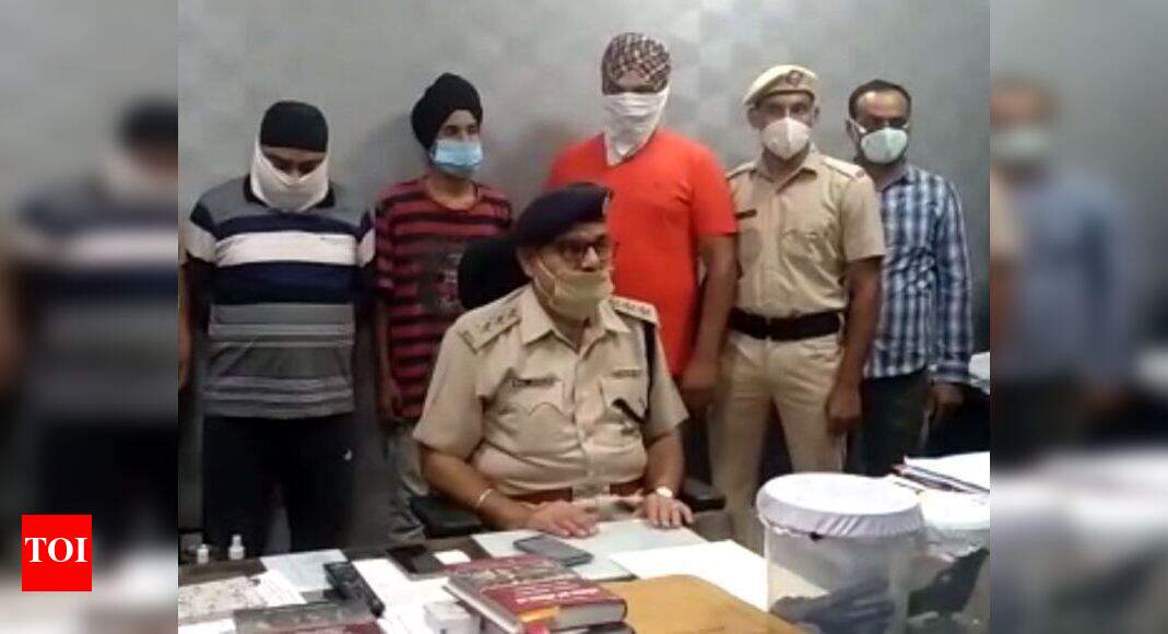 Haryana: Three aides of gangster Sukha Kahlon nabbed by Panchkula ...