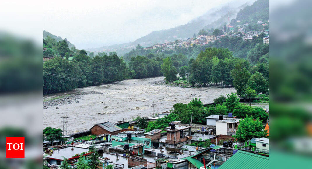 Heavy rain triggers landslides, road blockades in Himachal Pradesh | Shimla News - Times of India