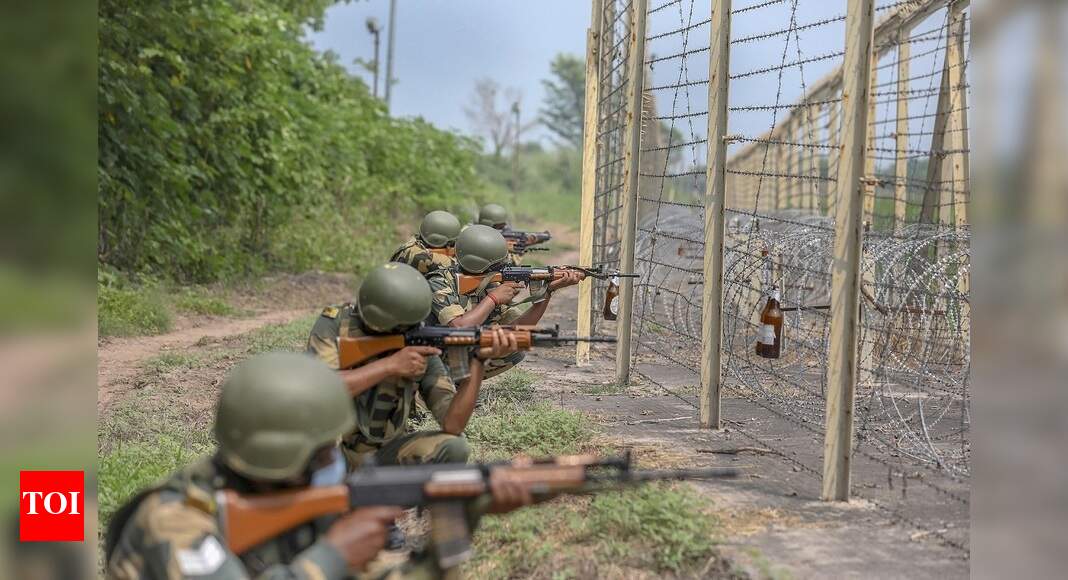 Five intruders shot dead along India-Pak IB in Punjab: BSF | India News ...