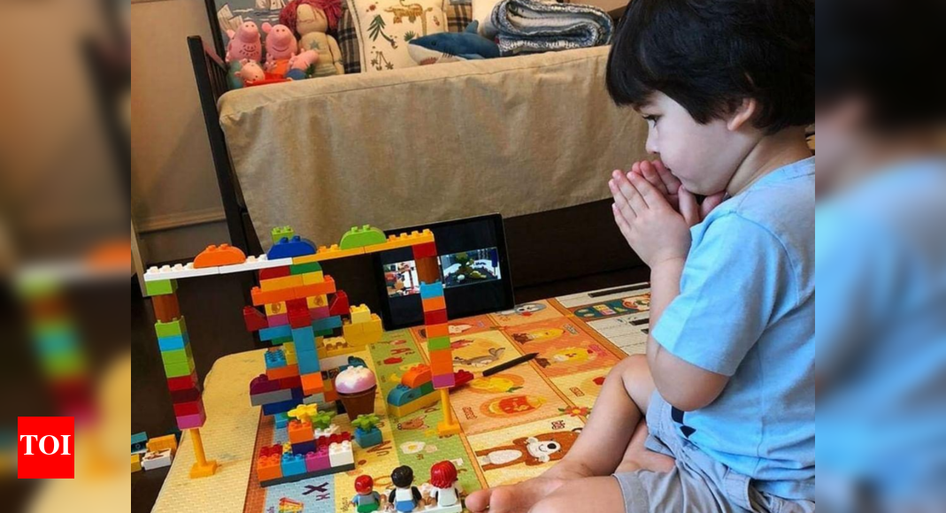 Taimur made ‘Lego’ Lord Ganesha for Kareena Kapoor and Saif Ali Khan ...