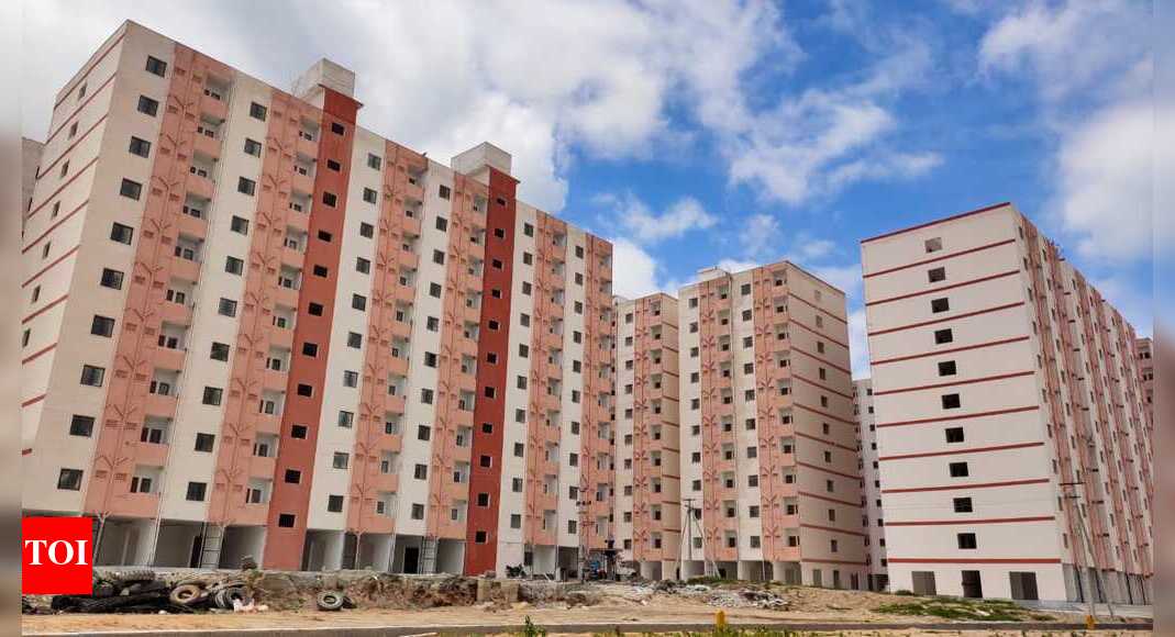 Telangana: Construction of 2-bhk housing units at Rampally picks up ...