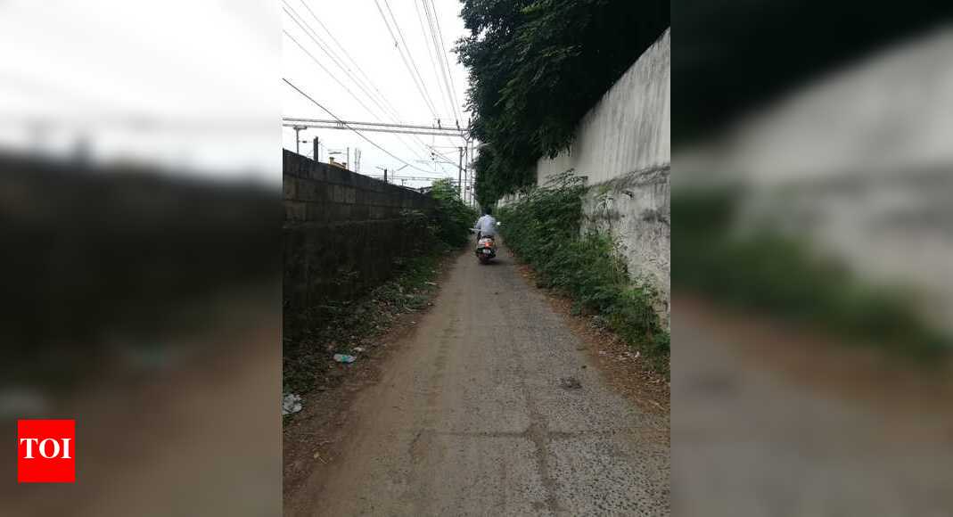 chromepet station border road - Times of India