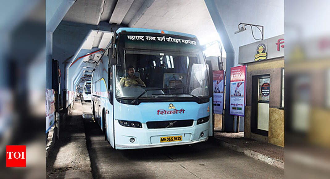 ST bus movement from Pune gains momentum | Pune News - Times of India