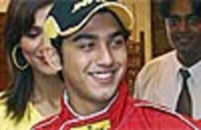 Armaan Ebrahim: Armaan Ebrahim sixth quickest in F2 testing | Racing ...