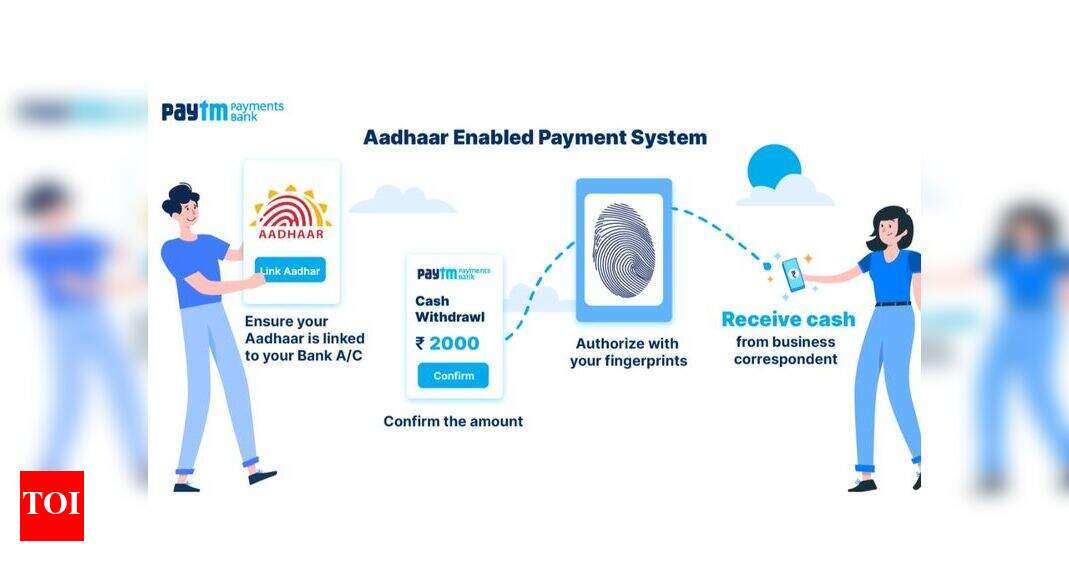 Paytm Payments Bank launches banking service through Aadhaar cards ...