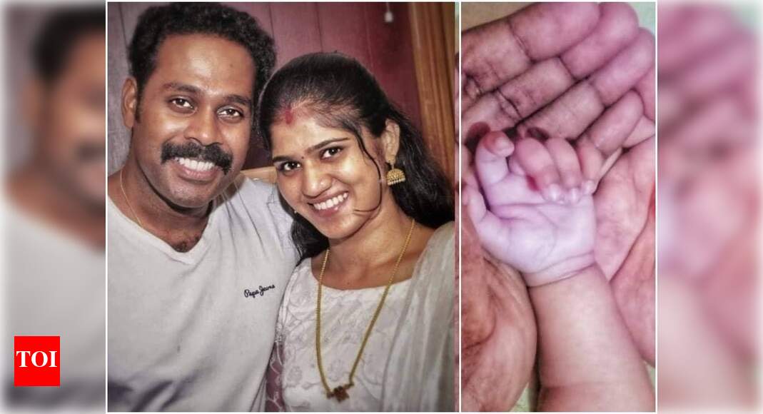 Actor Senthil Krishna and wife welcome their first child on their first ...