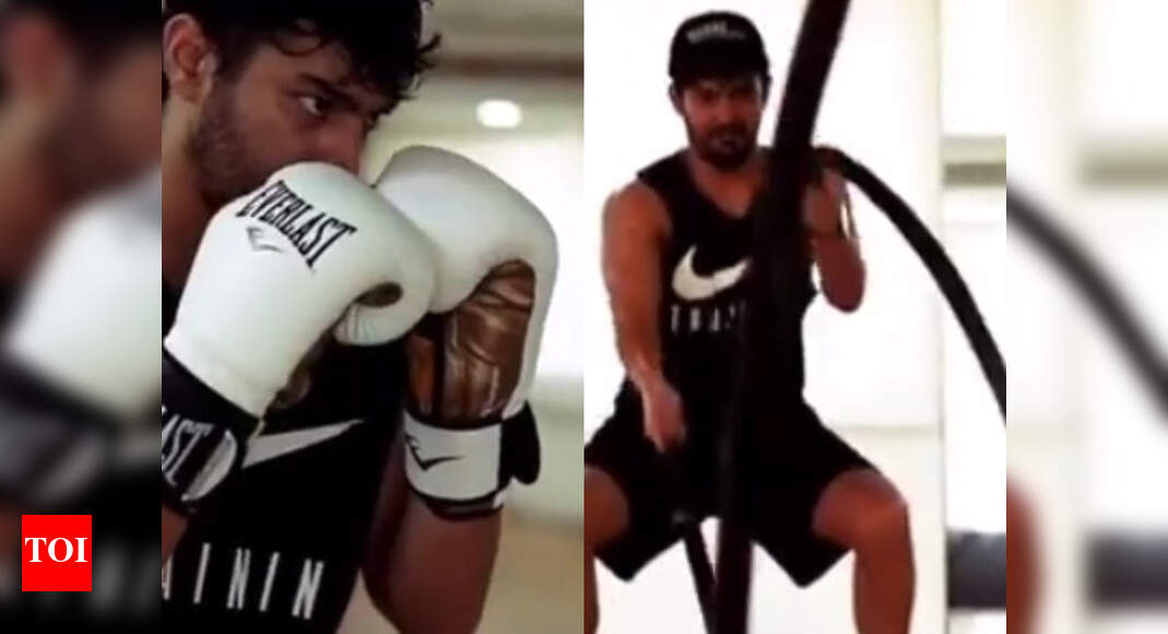 Mahat restarts training with some bodycombat workouts | Tamil Movie ...