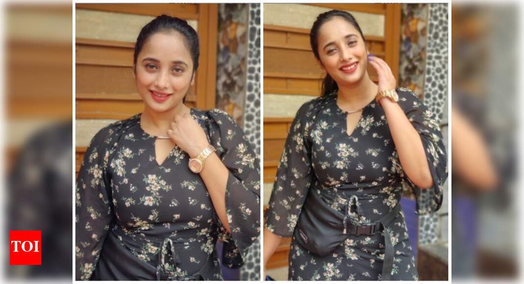 Rani Chatterjee shares a few happy pictures as she steps out after a ...