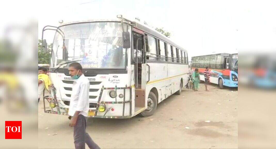 Bus services resume in Bihar following state transport department ...
