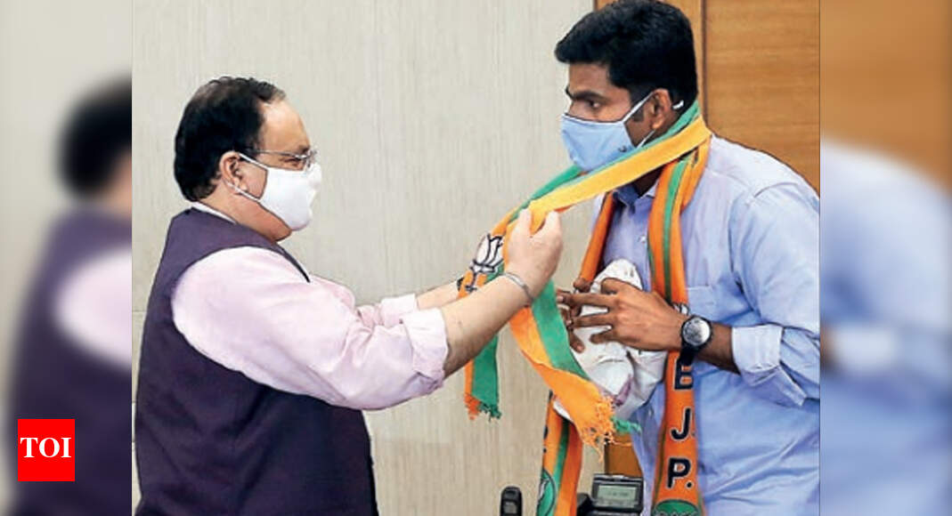 Annamalai IPS: Karnataka ‘Singham’ K Annamalai joins Tamil Nadu BJP unit | Bengaluru News ...