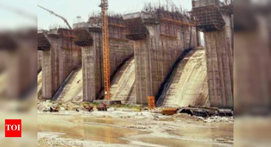 Polavaram project work gathers pace | Visakhapatnam News - Times of India