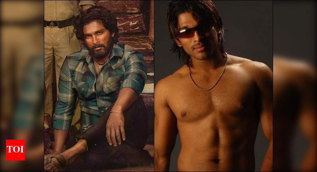 BUZZ: Allu Arjun to flaunt his rock hard abs in ‘Pushpa’? | Telugu ...