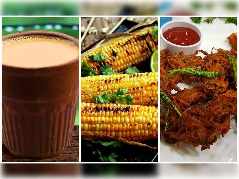Youngsters pick their favourite monsoon snacks - Times of India