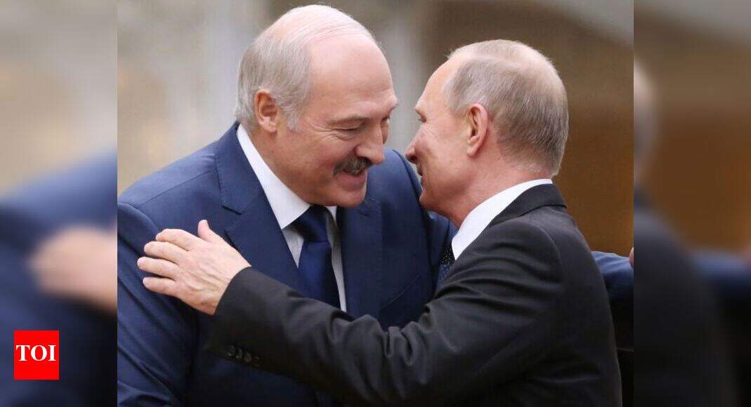 Putin and Lukashenko plan to meet in Moscow: Kremlin - Times of India