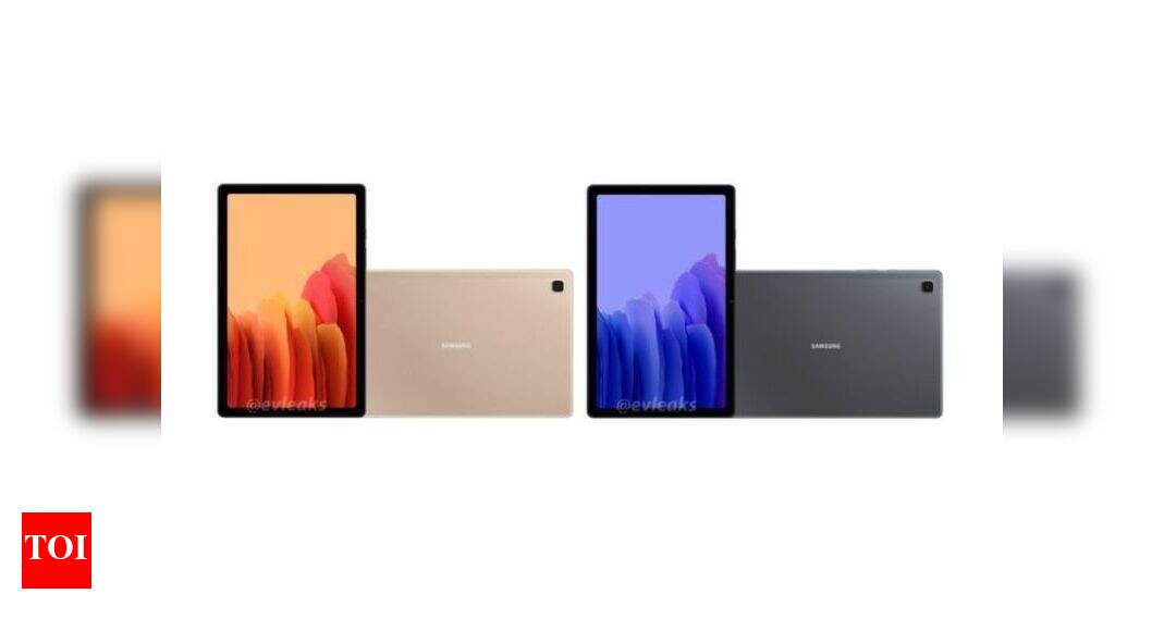 Samsung Galaxy Tab A7 2020 render images leaked online - Times of India