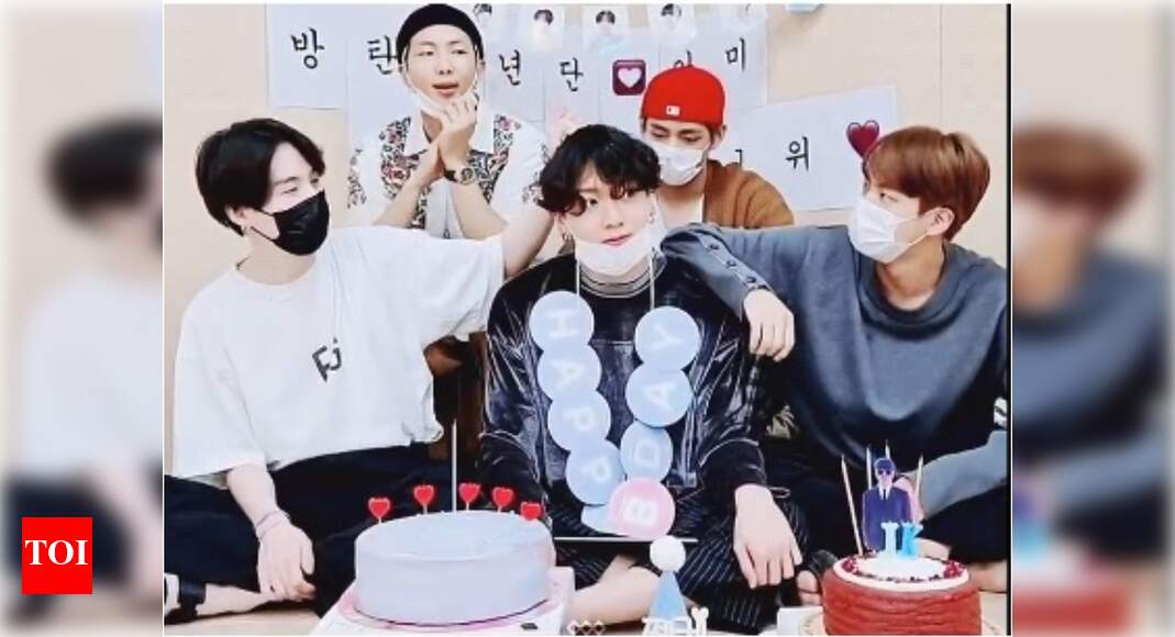 Watch: BTS star Jungkook celebrates his birthday with his band members ...