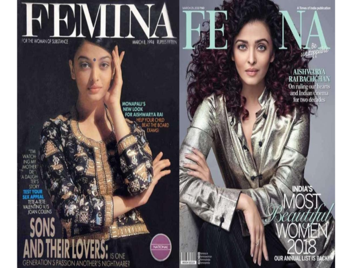 These Femina magazine covers featuring Aishwarya Rai Bachchan are proof ...