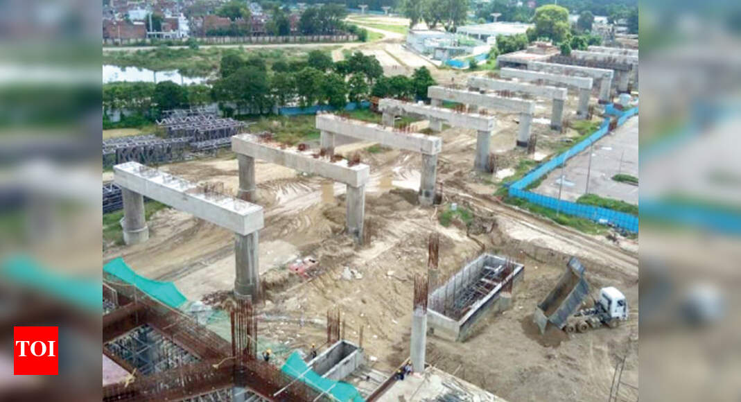 Lucknow: Pandemic delays work on swanky Terminal 3 at CCS Airport by a ...