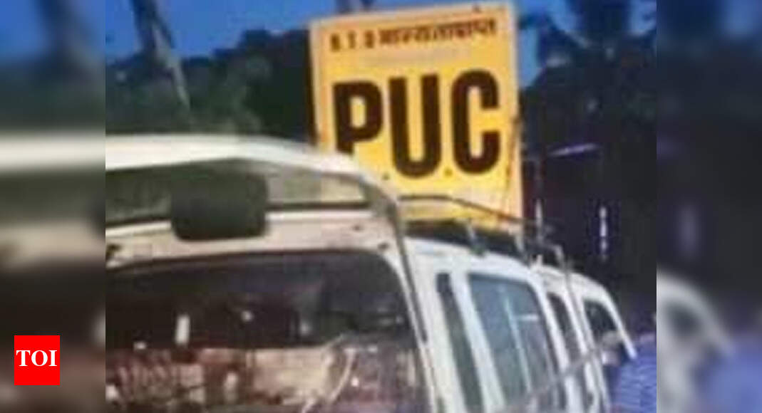 RTO cracks down on 150 PUC operators | Mumbai News - Times of India