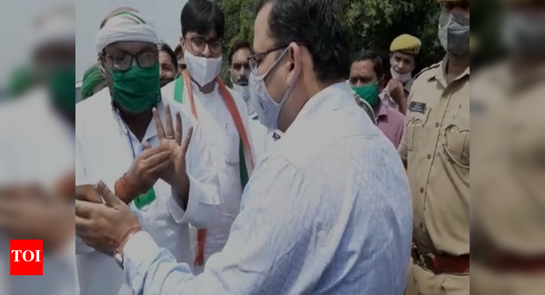 UP Congress committee chief Ajay Kumar Lallu detained in Barabanki ...