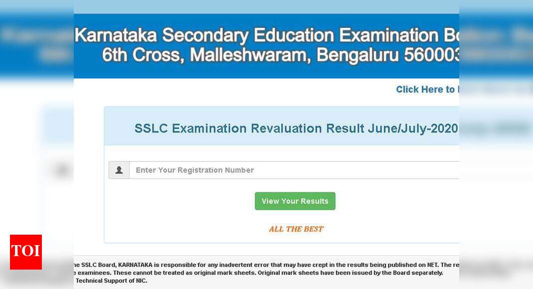 Karnataka KSEEB SSLC revaluation results 2020 announced; check direct ...