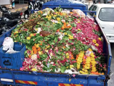 Thane: Only 12 tonnes of floral waste generated this year | Thane News ...