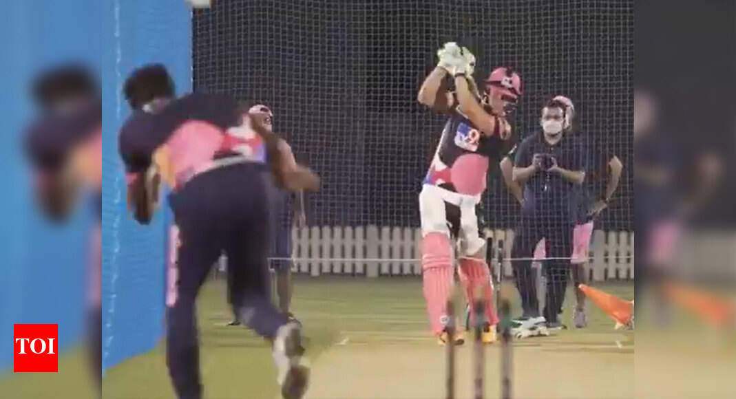 David Miller: Watch: David Miller almost took Ankit Rajpoot's head off ...
