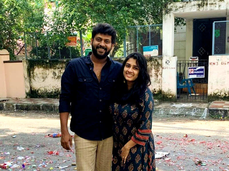 Rio Raj and Sruthi Ravi share first pictures of daughter Rithi on 6th ...