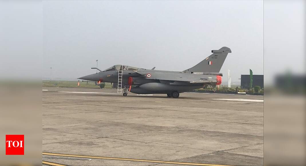 IAF formally inducts Rafale in its fleet at Ambala airbase | India News ...