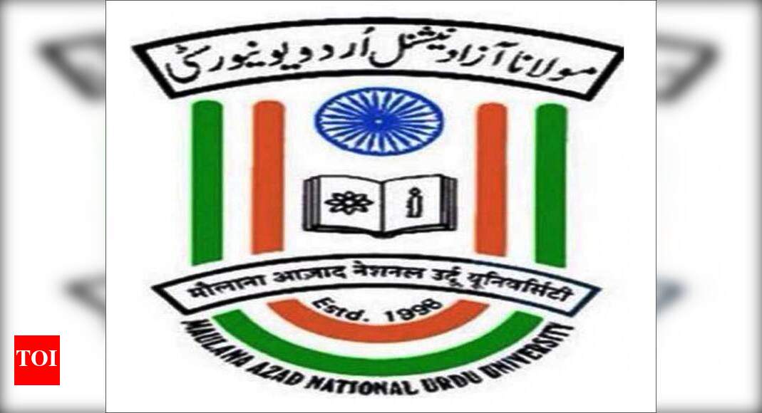 MANUU announces new dates for entrance tests - Times of India