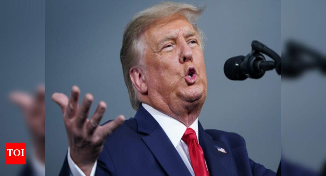 Donald Trump doubles down on 'no panic' approach to handling pandemic ...
