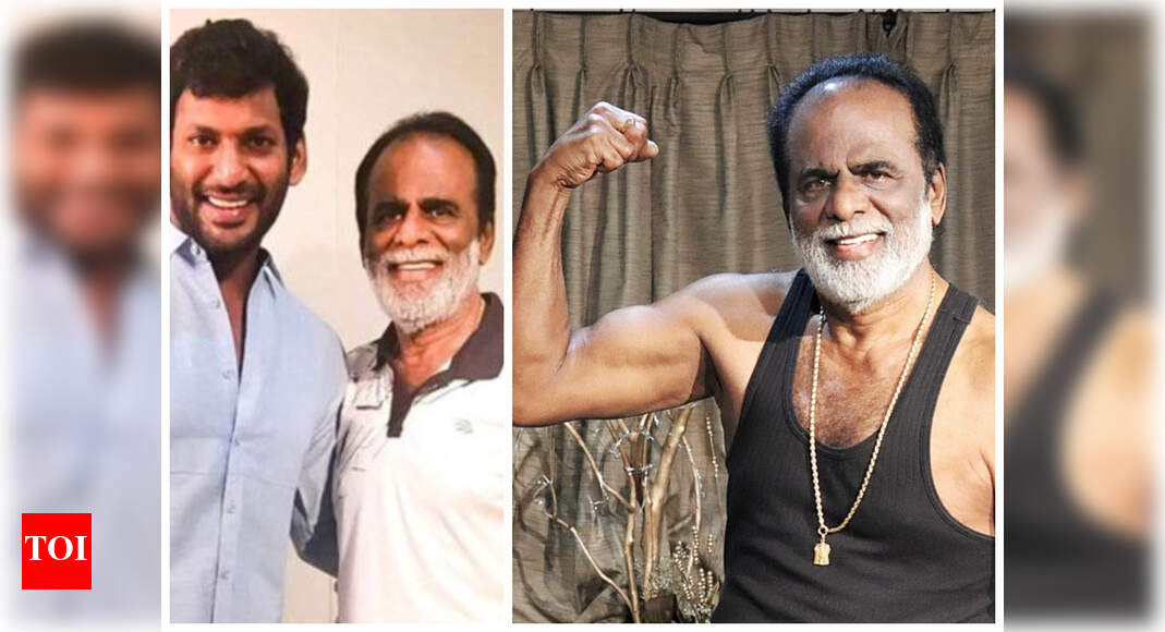 Vishal’s father GK Reddy impresses with his fitness routine | Tamil ...