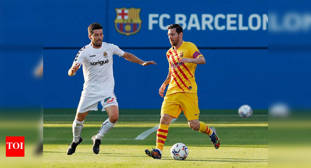 Lionel Messi plays 45 minutes in Barcelona's pre-season friendly win ...