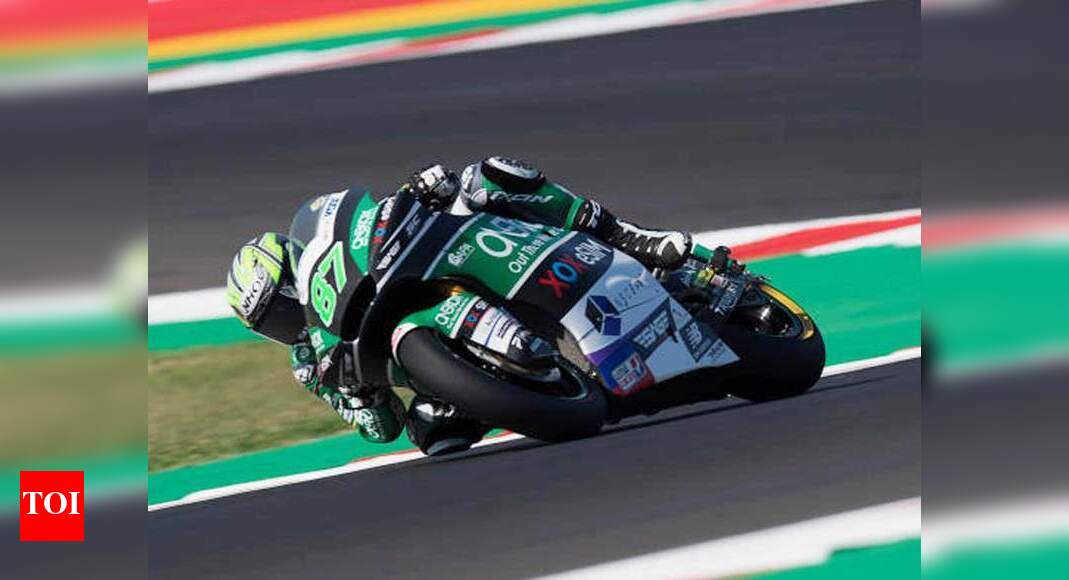 Moto2 rider Gardner out of San Marino GP after warm-up crash | Racing ...