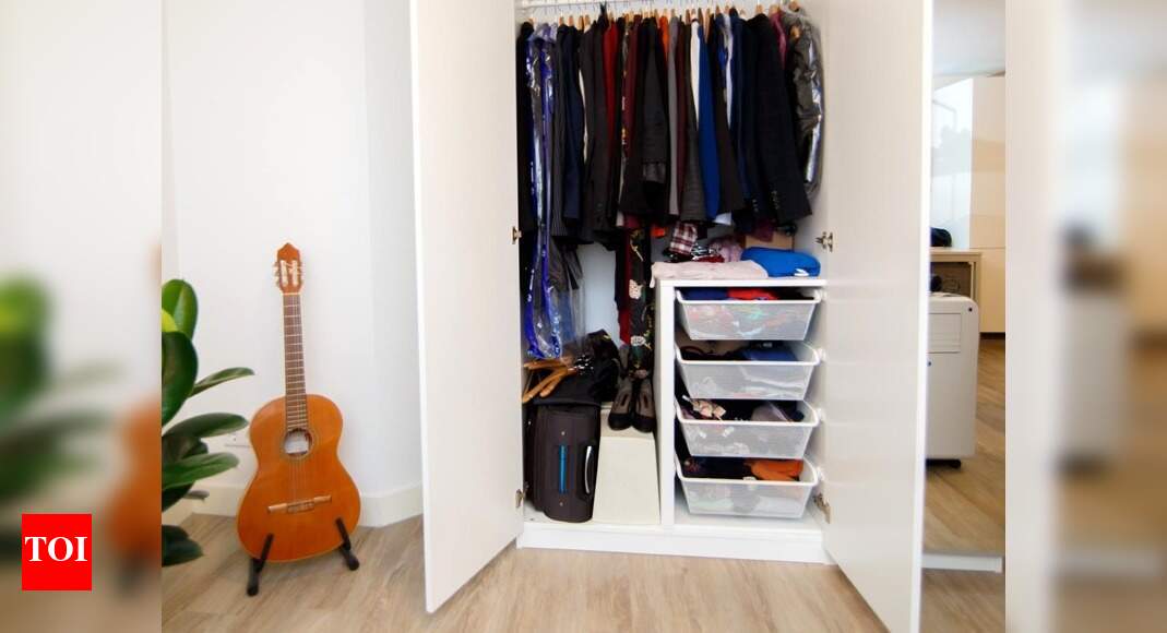Sleek and smart wardrobe designs for small bedrooms - Times of India