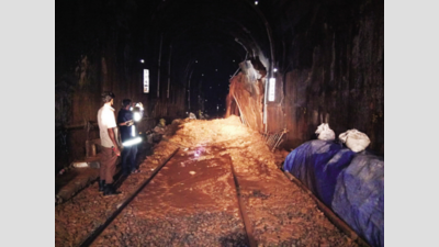 Pernem tunnel restored, train route to resume soon in Goa | Goa News ...