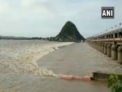 70 gates of Andhra's Prakasam Barrage on Krishna river lifted to ...