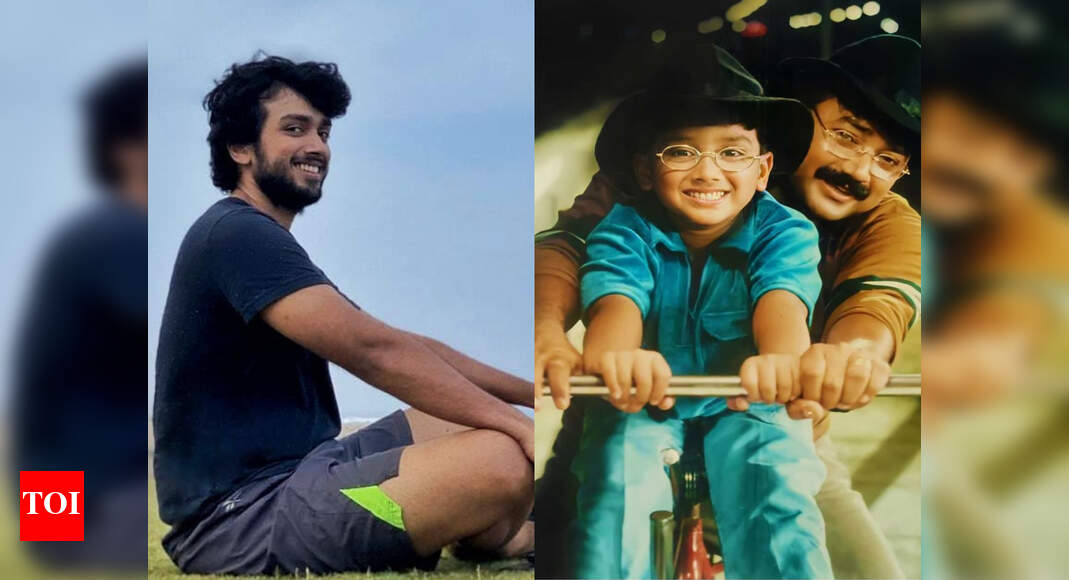 Kalidas in nostalgic mood; shares stills from his first film | Tamil ...