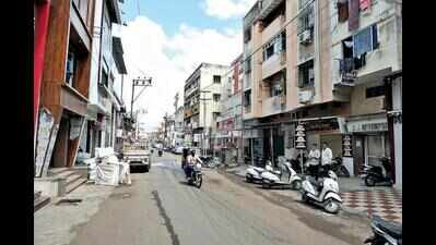 Over 1,000 shops remain closed voluntarily | Rajkot News - Times of India