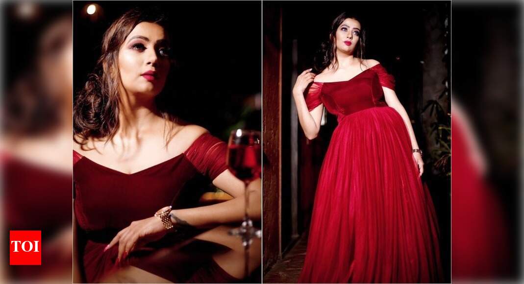 Gattimela actress Swathi looks elegance personified in her latest ...