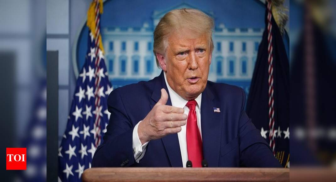 Donald Trump: Covid-19 vaccine could be distributed in US from October ...