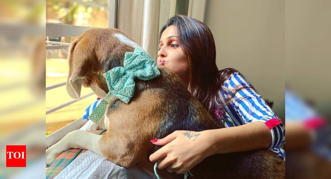 Ashita Chandrappa's video of playing with her pet dog 'Django' is ...