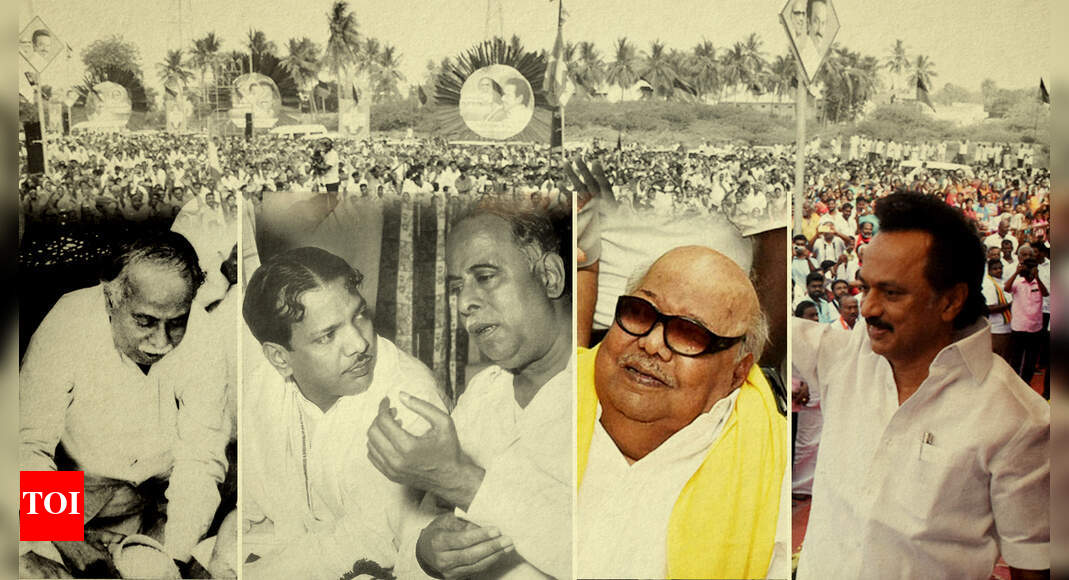 How the DMK has re-energised itself at 71 | India News - Times of India