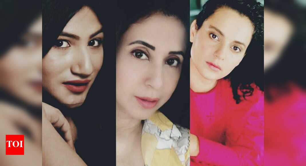 Mahika Sharma slams Kangana for her "soft porn star" comment to Urmila Matondkar | - Times of India