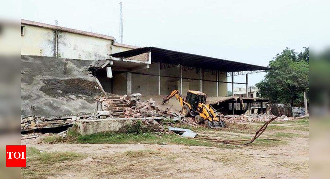 Cold storage owned by Atiq demolished | Allahabad News - Times of India